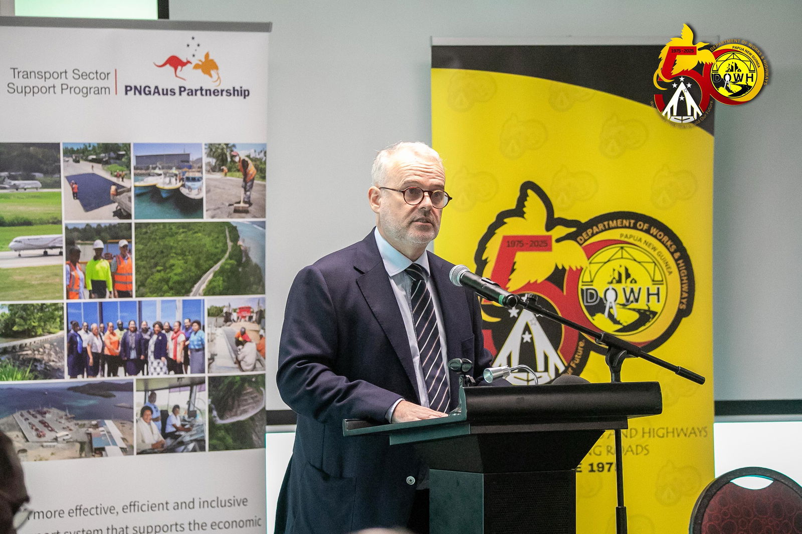 Department of Works & Highways with Department of Transport signed a ...