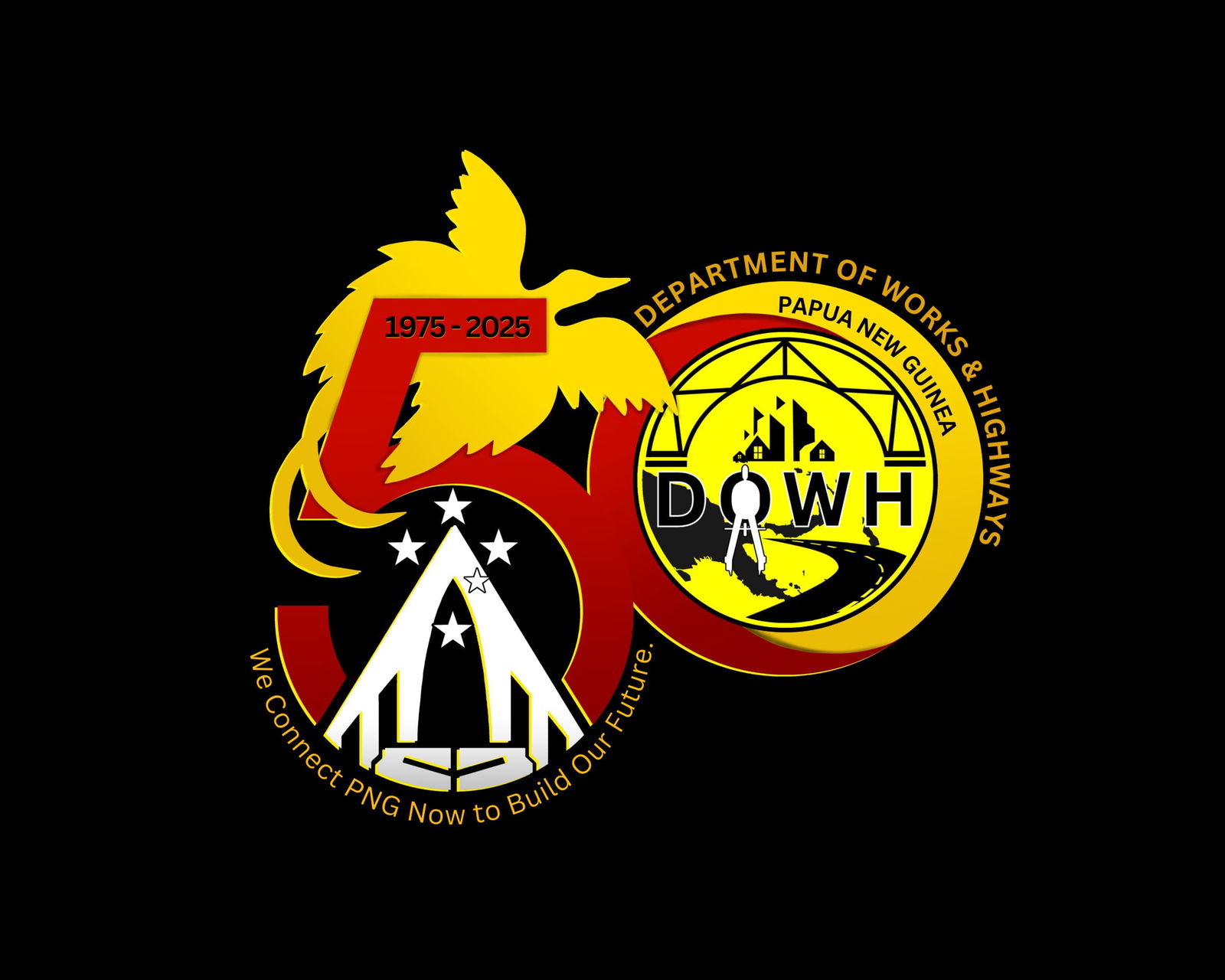 Department of Works and Highway launched its 50th Golden Jubilee logo ...